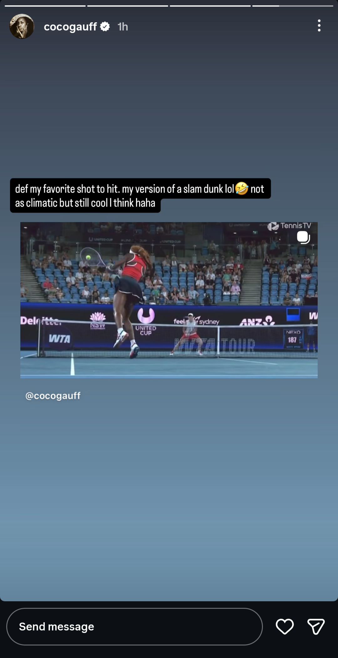 Coco Gauff's mother Candi backs the American in warning message ahead ...