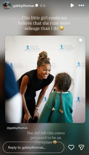Gabby Thomas Leaves Young Fan Perplexed With Honest Training Talk That ...