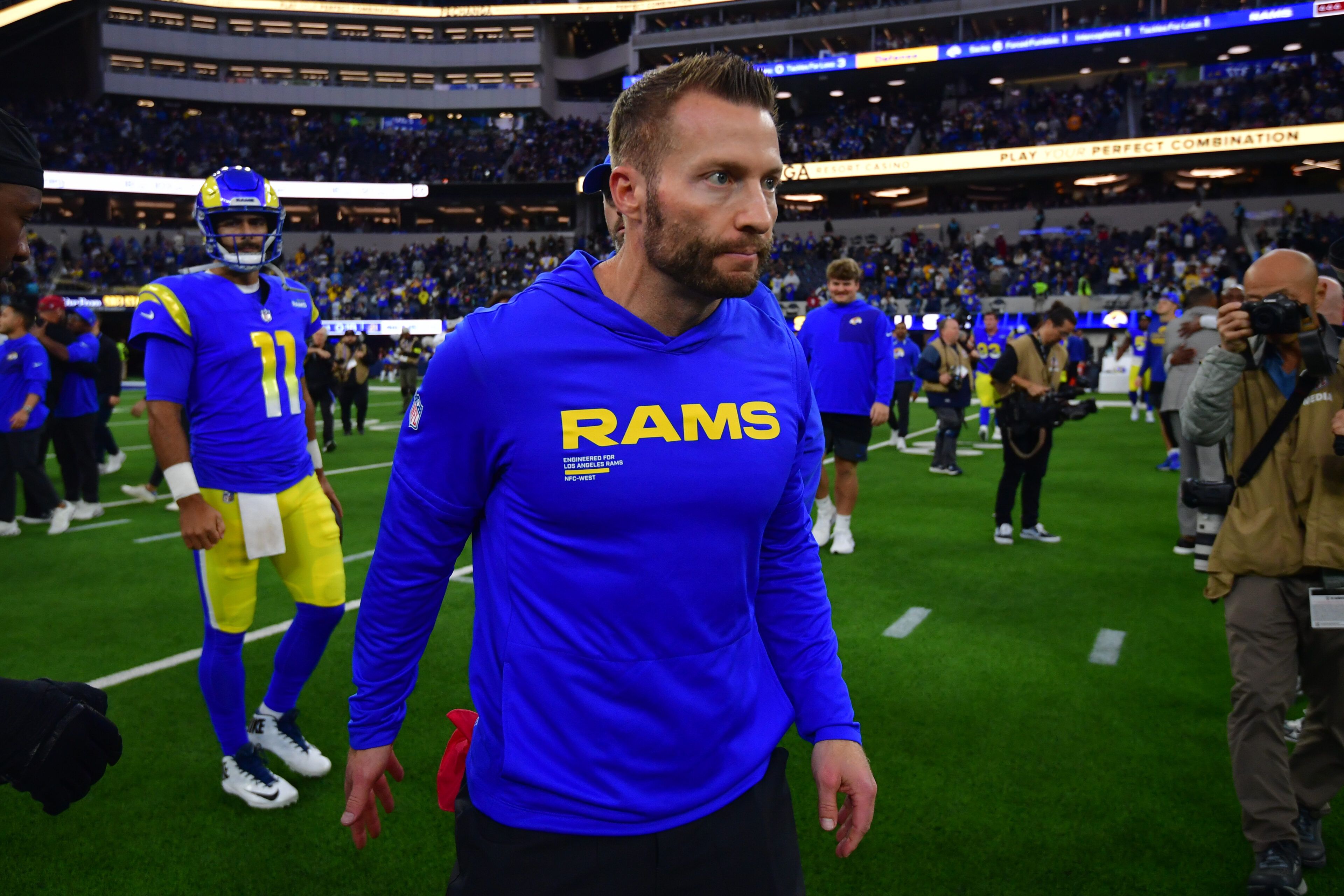 Eye-Opening Sean McVay Stat Surfaces Ahead of Rams–Bears Divisional ...