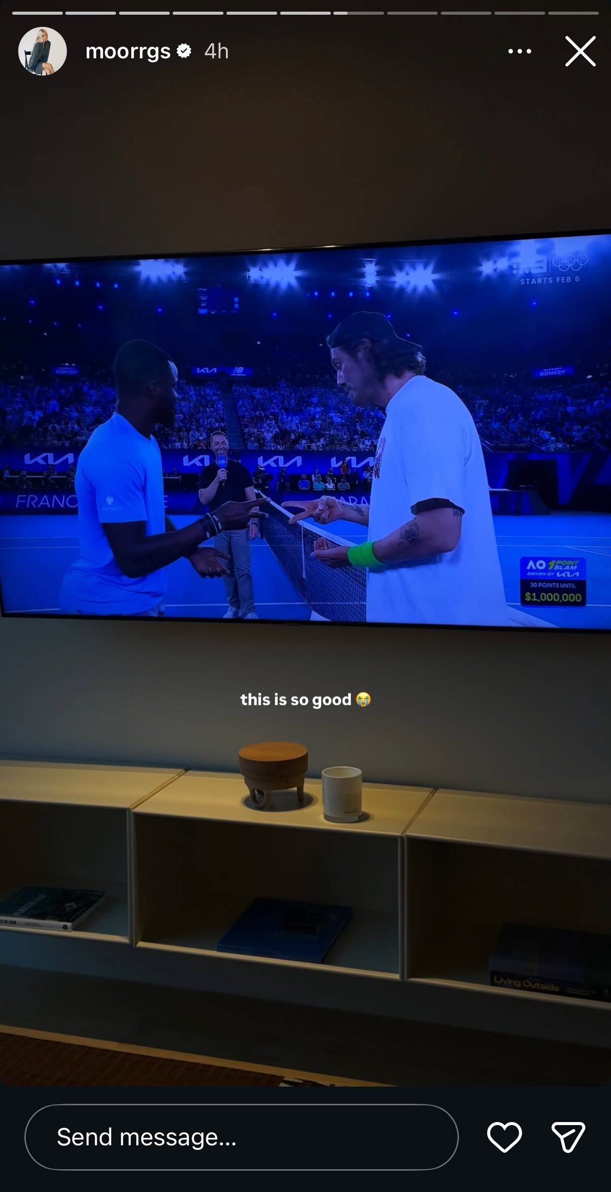 Taylor Fritz's Girlfriend Morgan Riddle Gets Honest on 1 Point Slam ...