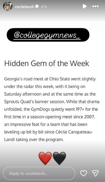 Simone Biles' Ex-Coach Cecile Landi Makes Georgia Gymdogs Proud With ...