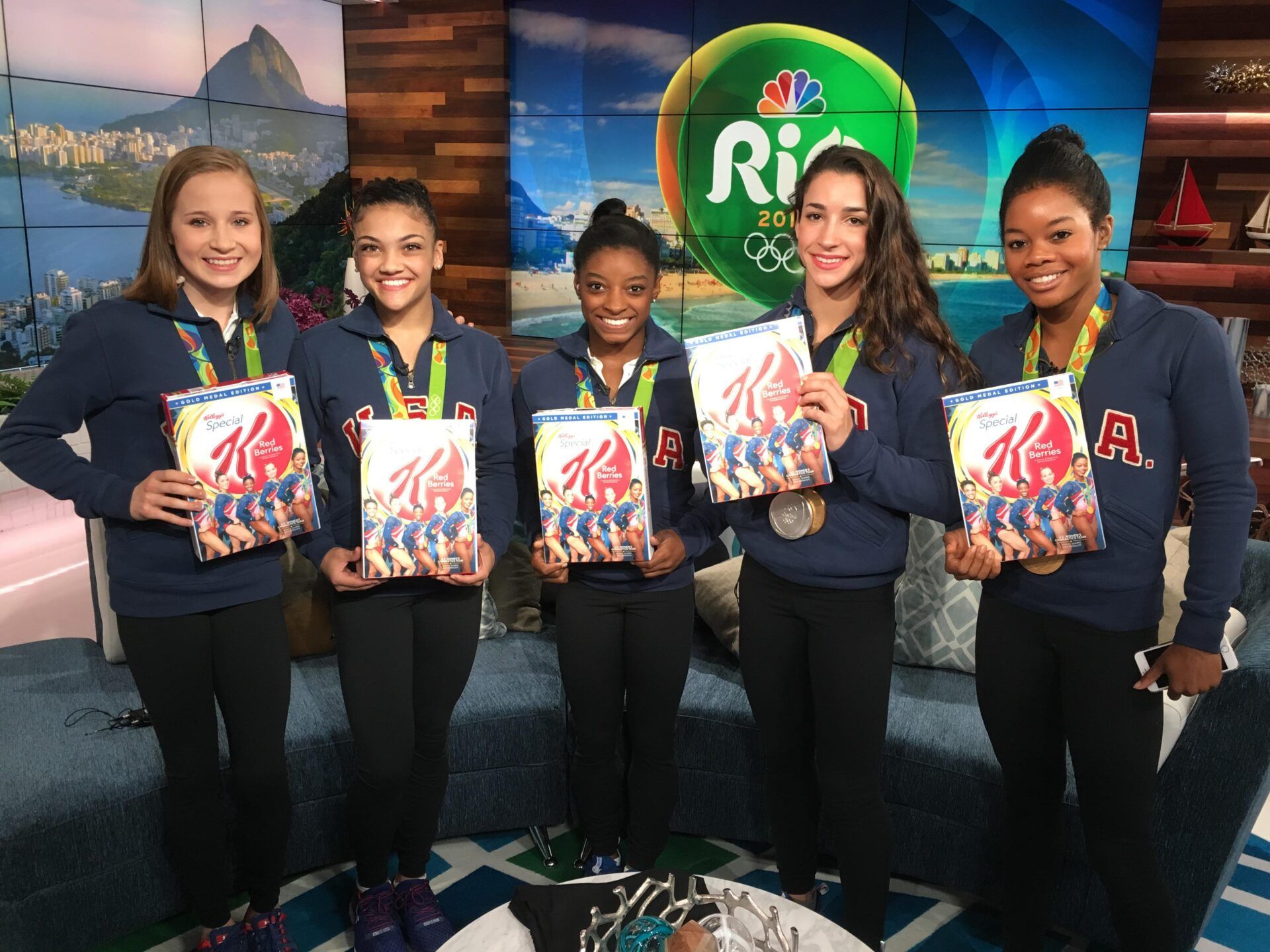 Simone Biles Reunites Virtually With the ‘Final Five’ Reliving the ...