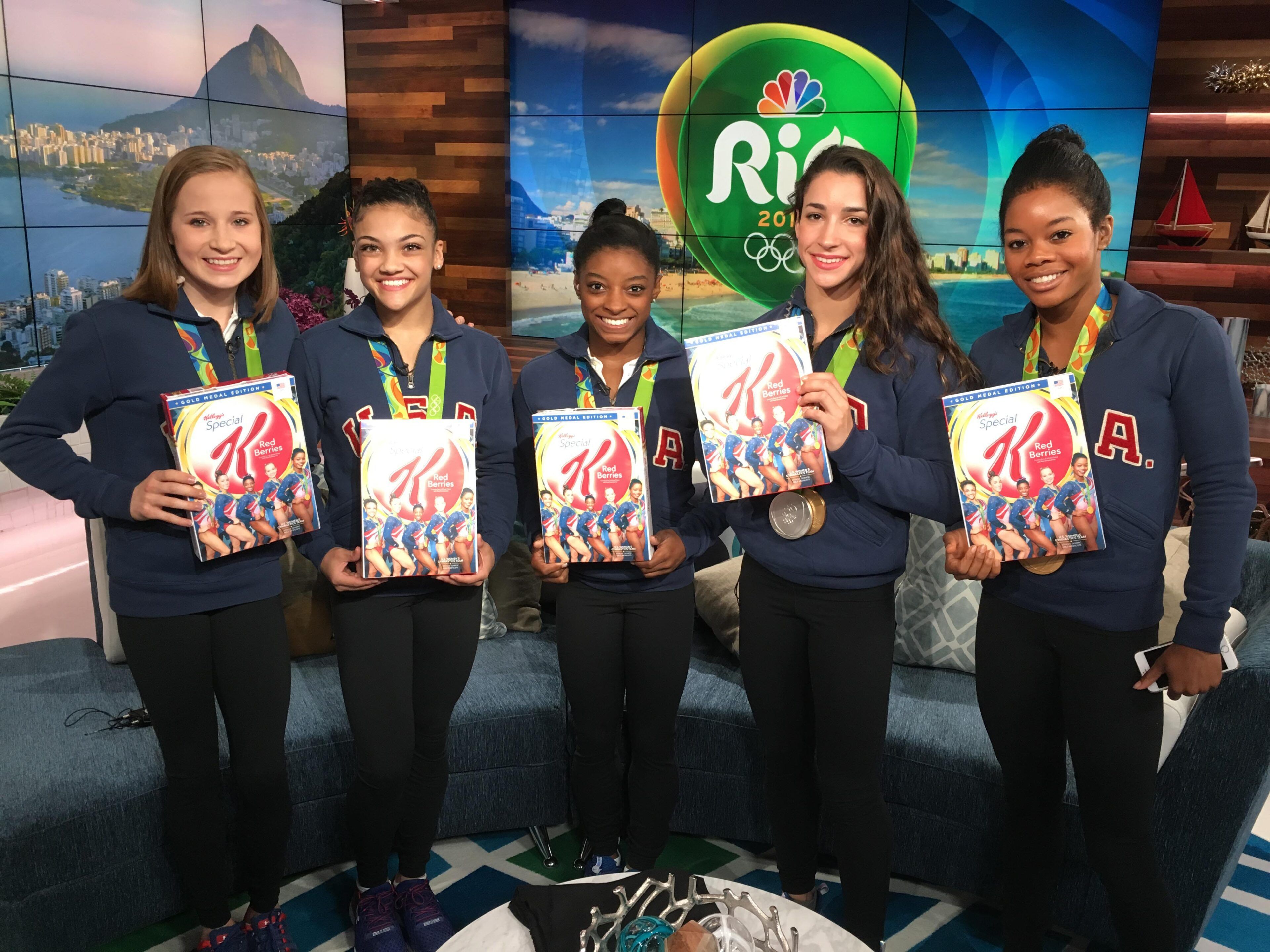 Simone Biles Reunites Virtually With the ‘Final Five’ Reliving the ...