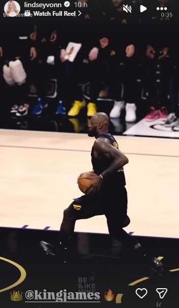 Lindsey Vonn Reacts to LeBron James’ Iconic Dunk With Strong Message As ...