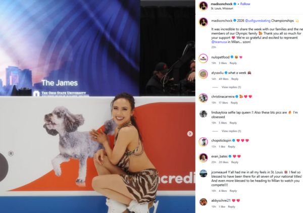 Alysa Liu Reacts to Ice Dancer Madison Chock’s Emotional Team USA ...