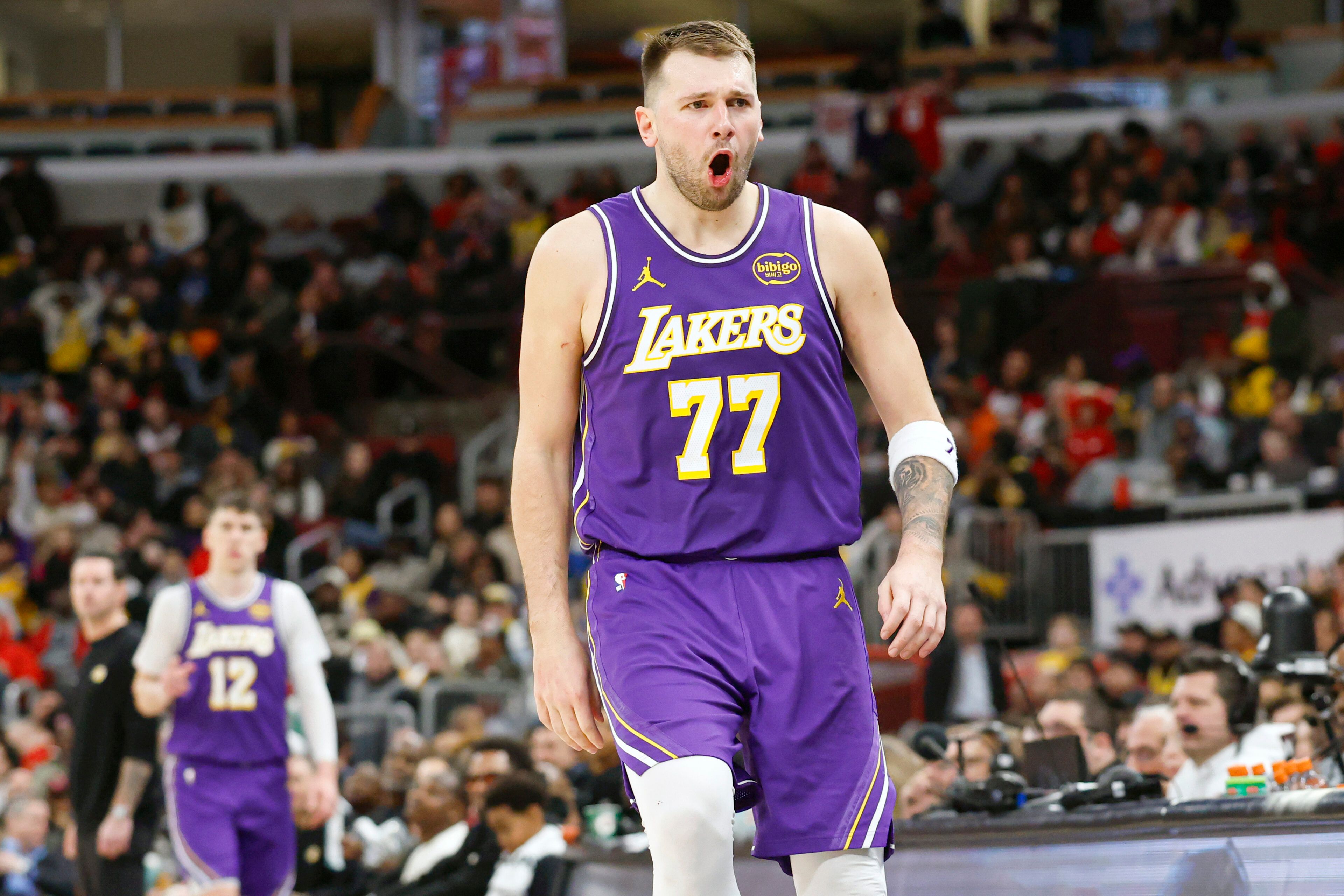 Luka Dončić Joins Lakers Legend Kobe Bryant in Franchise Record Books ...