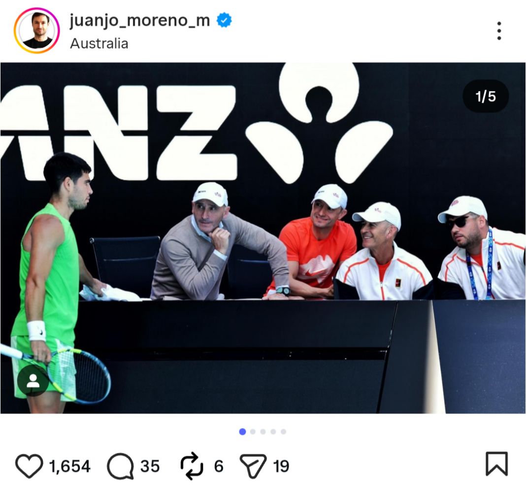 Who Is With Carlos Alcaraz at Australian Open After Coaching Breakup ...