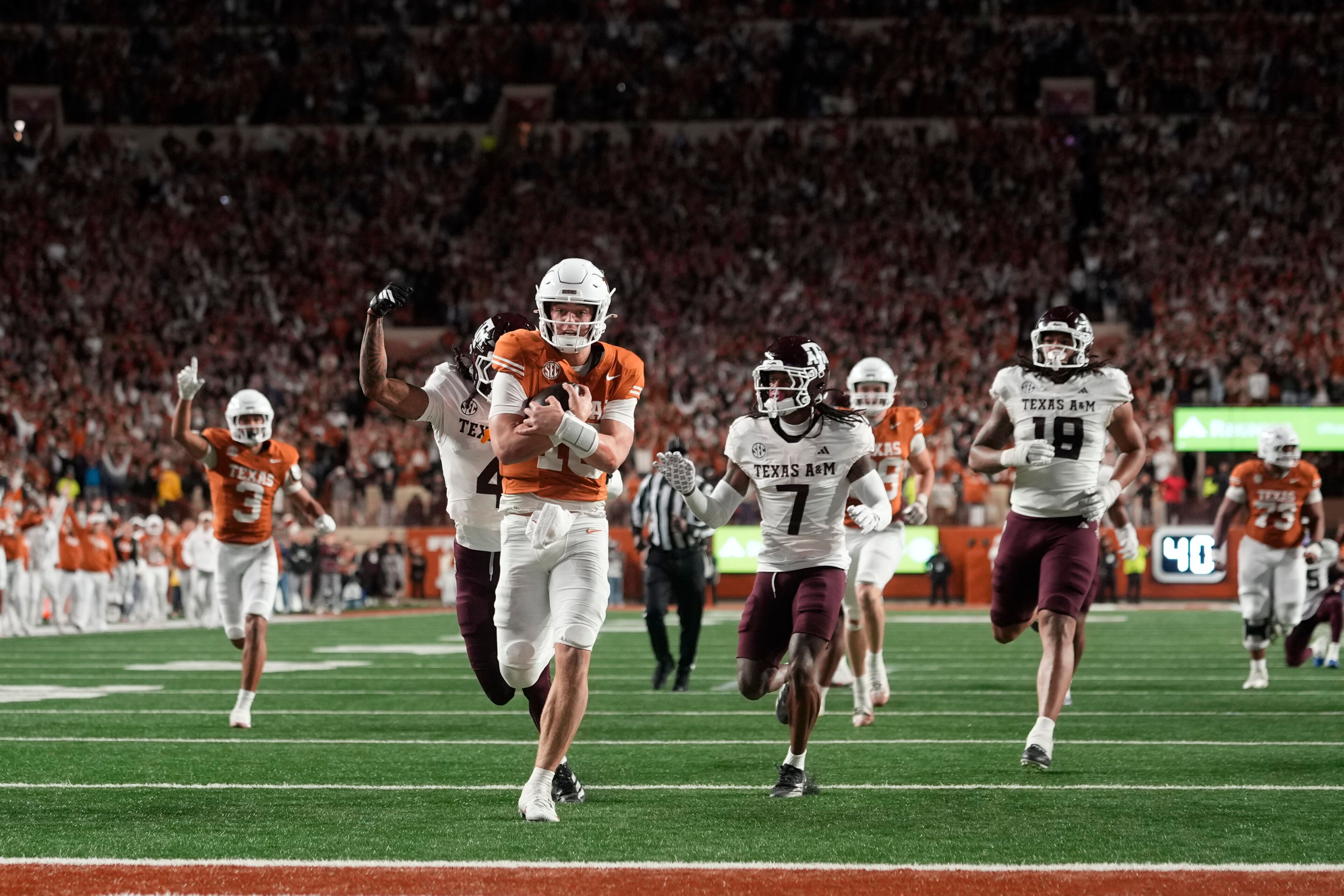 Arch Manning’s Stretch Play Reason To Believe Texas Is ‘Ready To Go All ...