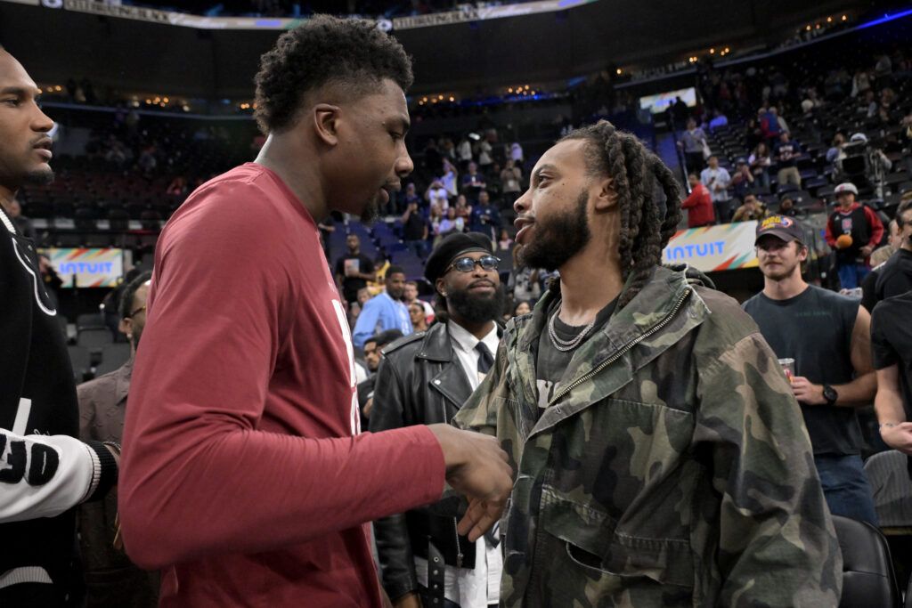 WATCH: Darius Garland Shares Emotional Moment With Ex-Cavs Teammates 1 ...