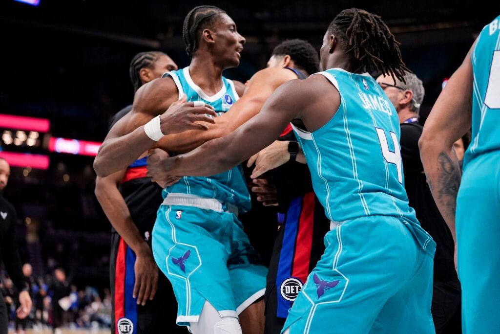 Pistons Players React to Massive Brawl That Led to 4 Ejections: 'We All ...