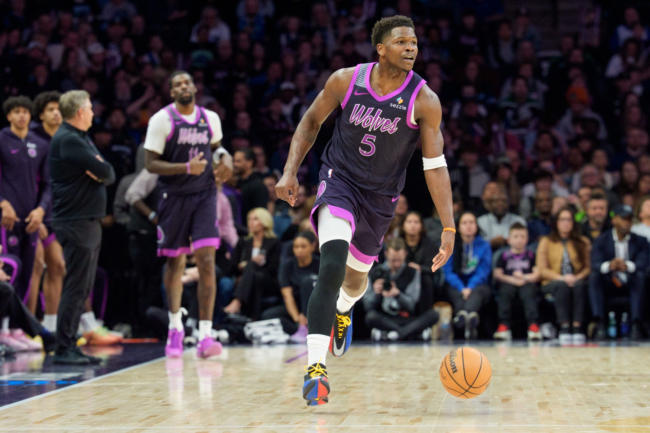 Anthony Edwards Sets Huge Expectations for Timberwolves Teammates in ...