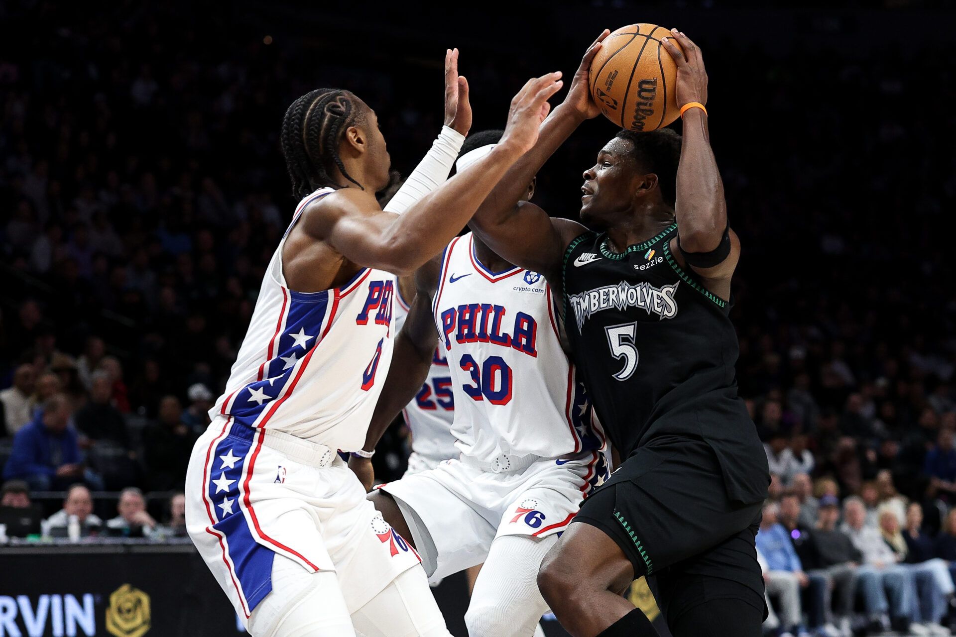 Anthony Edwards Makes Feelings Clear on Tyrese Maxey After Getting ...