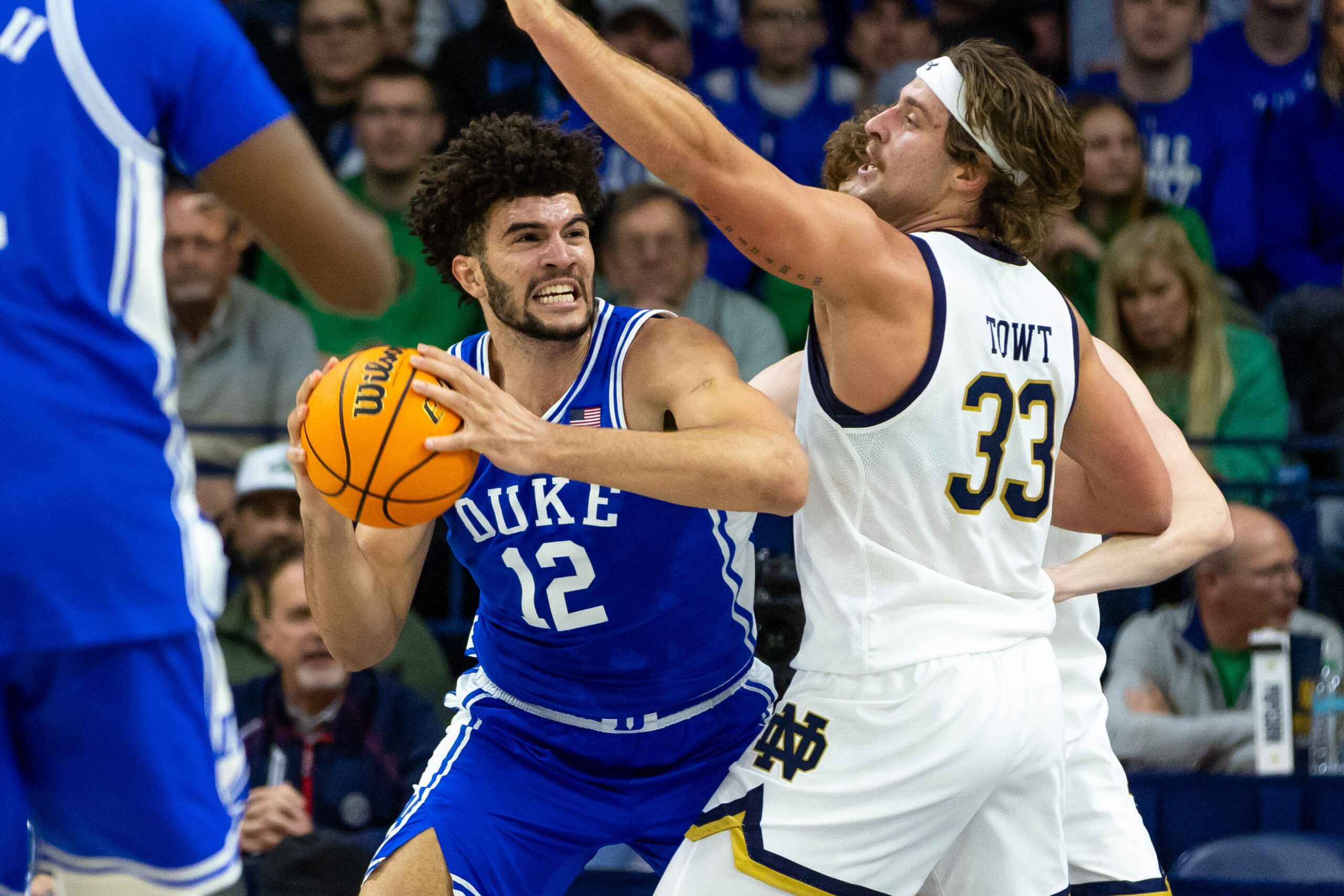 College Basketball World Reacts to Duke Star Cameron Boozer Nearly ...