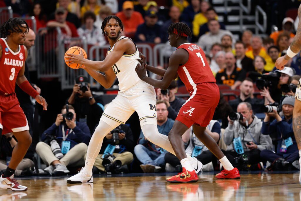 Morez Johnson Jr. NBA Draft Projections: How High Will the Michigan ...