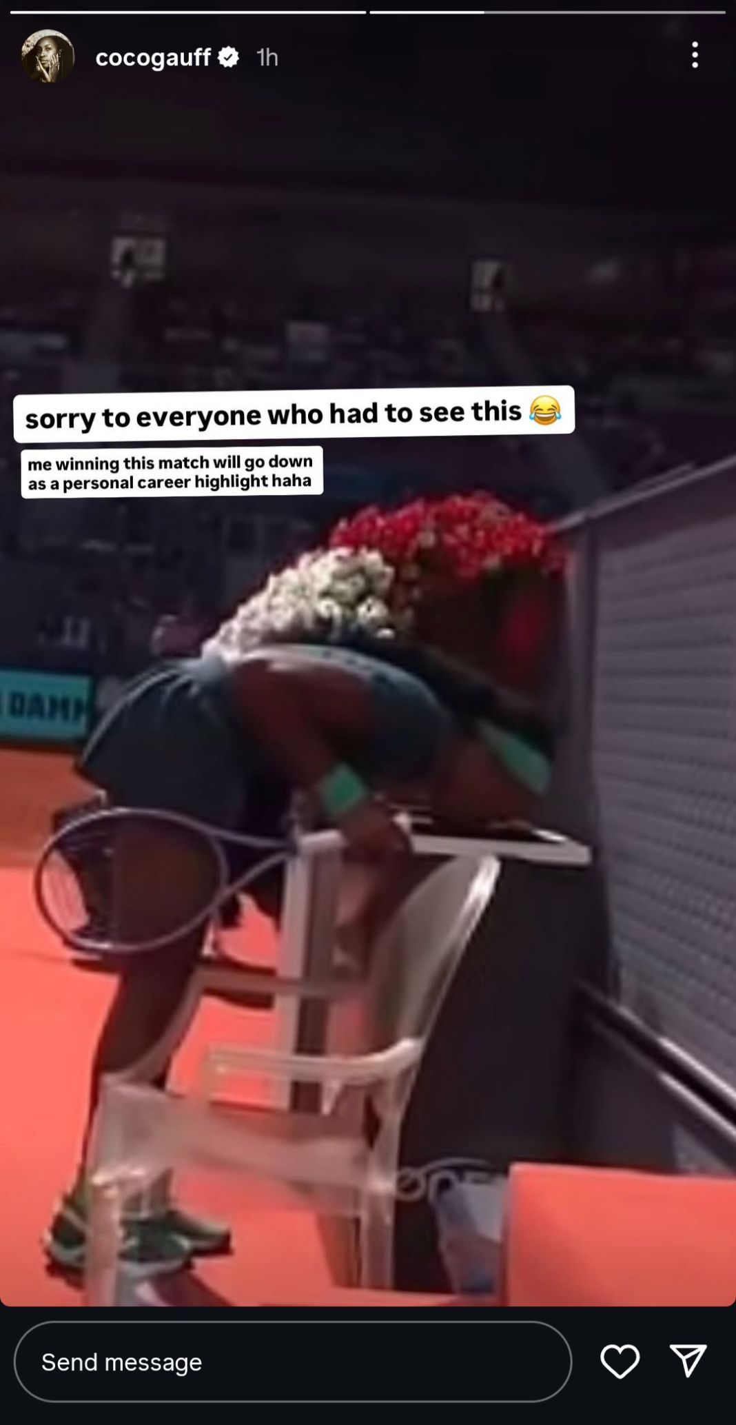 ‘Sorry to Everyone’ – Coco Gauff Issues Apology After ‘Vomiting ...