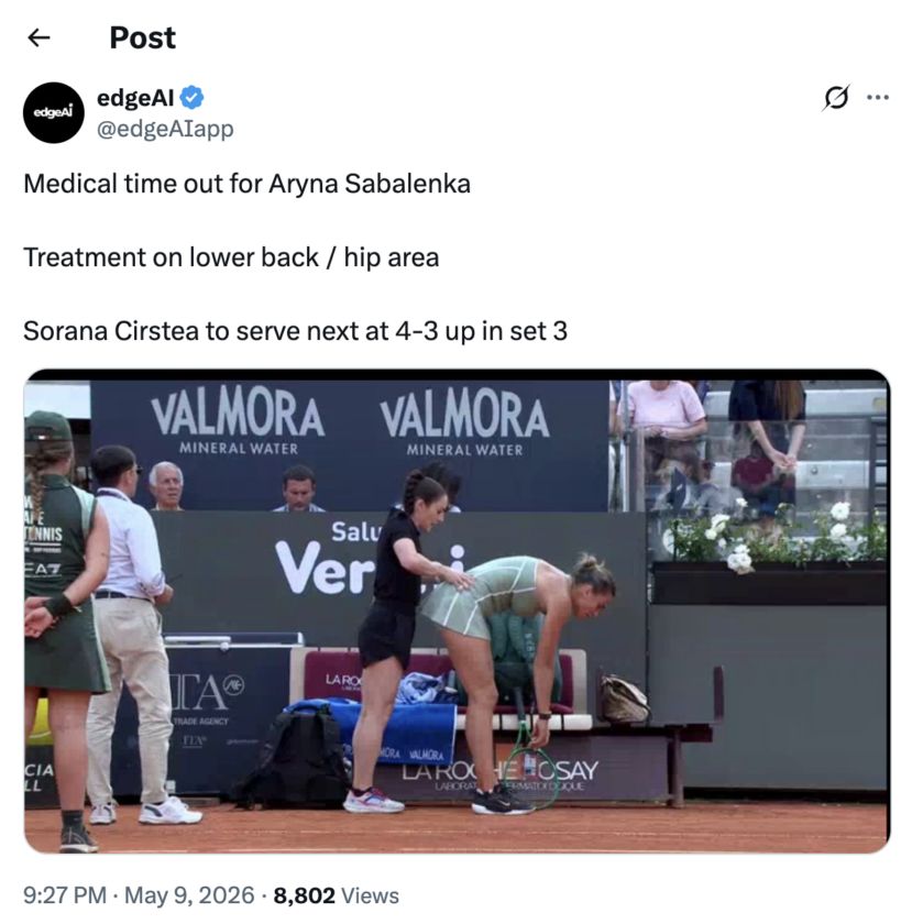 After Frustrated Display and MTO, Aryna Sabalenka Details What Troubled ...