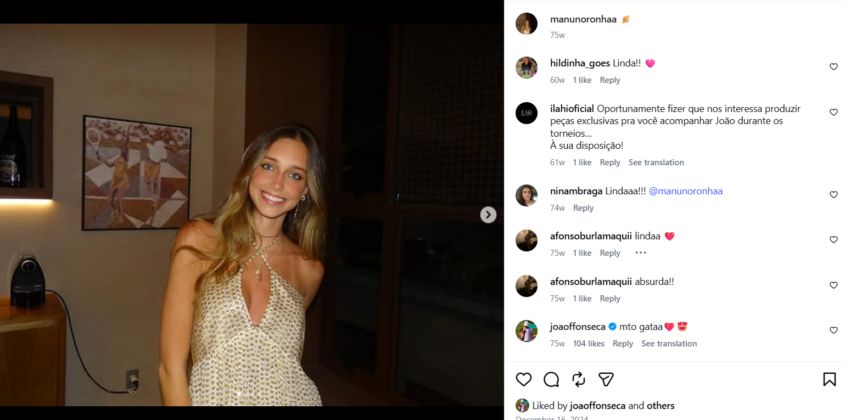 João Fonseca’s Girlfriend Manu Noronha: All About the Couple Ahead of ...