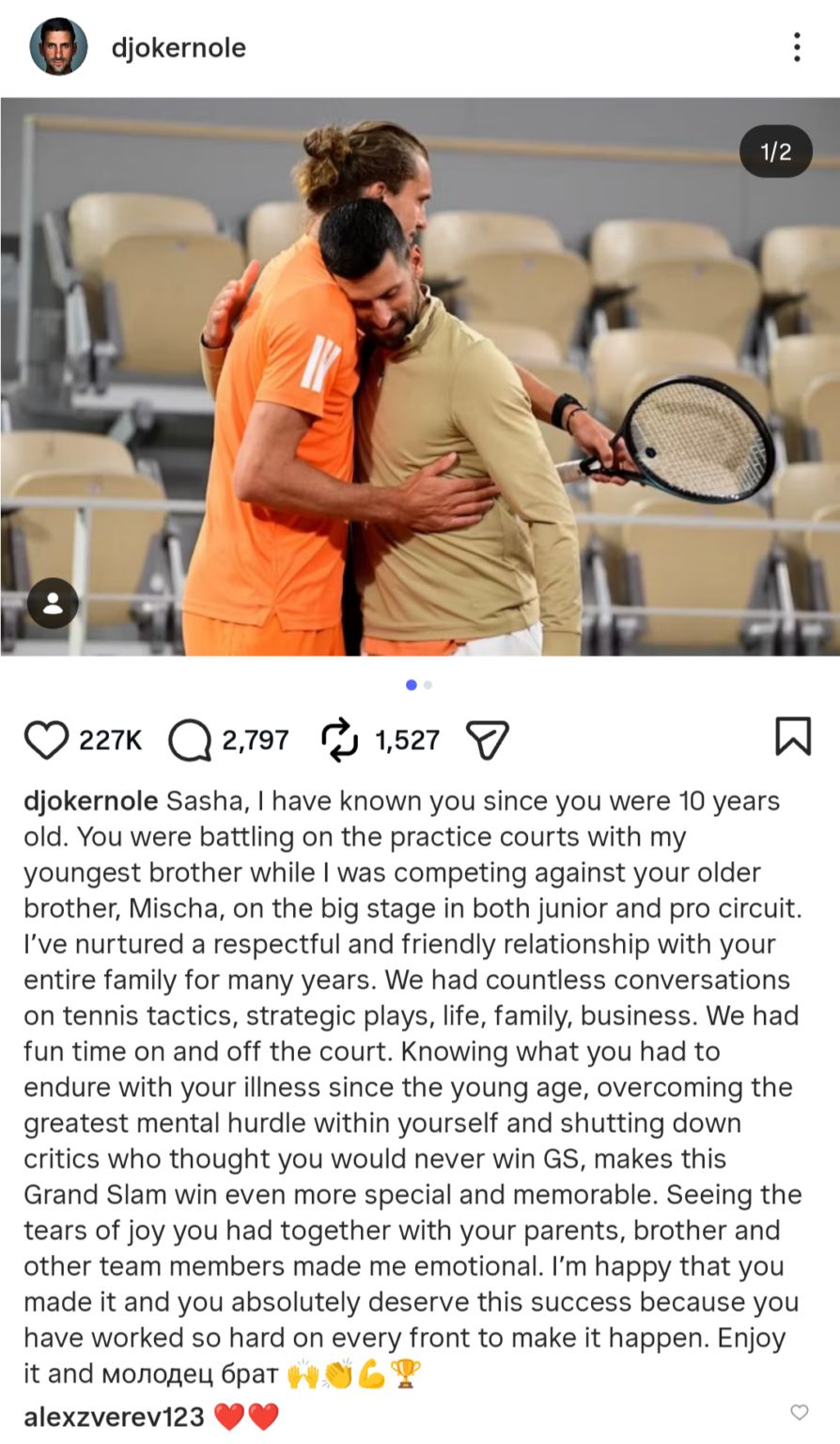 ‘Greatest Mental Hurdle’ – Novak Djokovic Pens Emotional Letter to ...